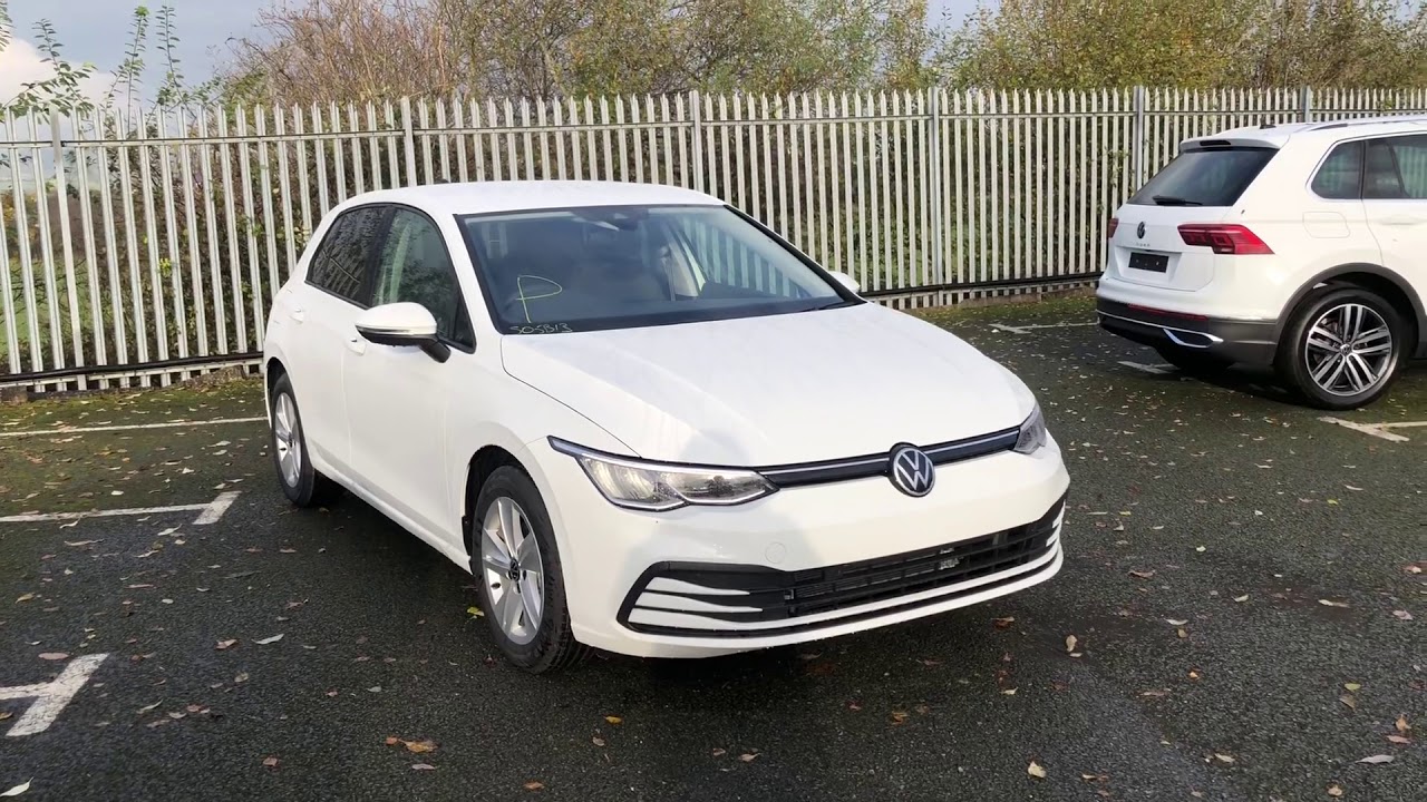Volkswagen Golf 8 1.5eTSI MHEV Life Pure White New Car | Wrexham ...