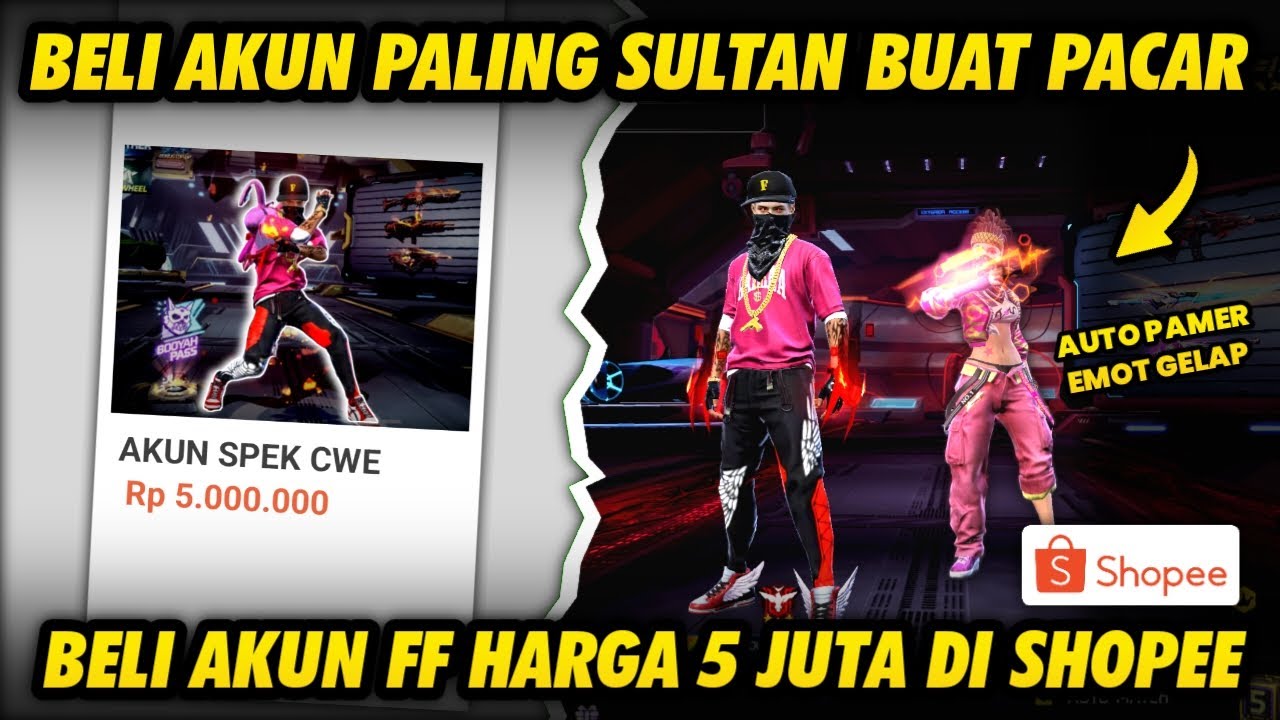 AKUN FREE FIRE BUAT PACAR - GARENA FREE FIRE - YouTube