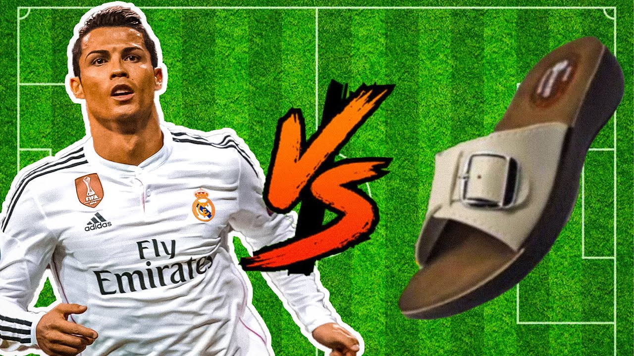 Cristiano Ronaldo vs Mother Slipper 🔥 - YouTube