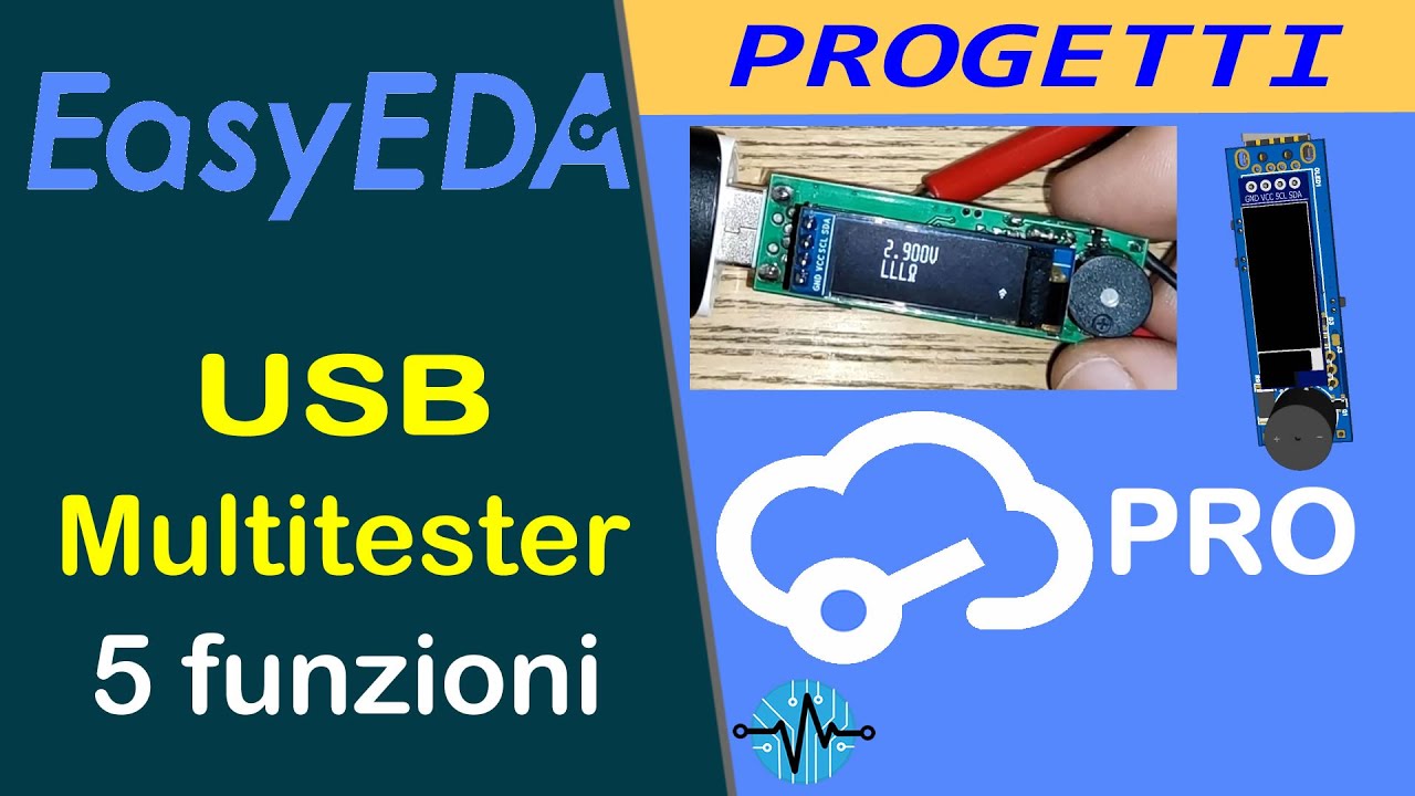 USB multitester con 5 funzioni - YouTube