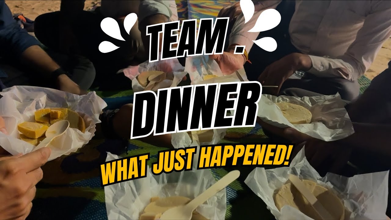 Work Hard, Eat Harder! 😄 Office Team Dinner & Fun Night Out - YouTube