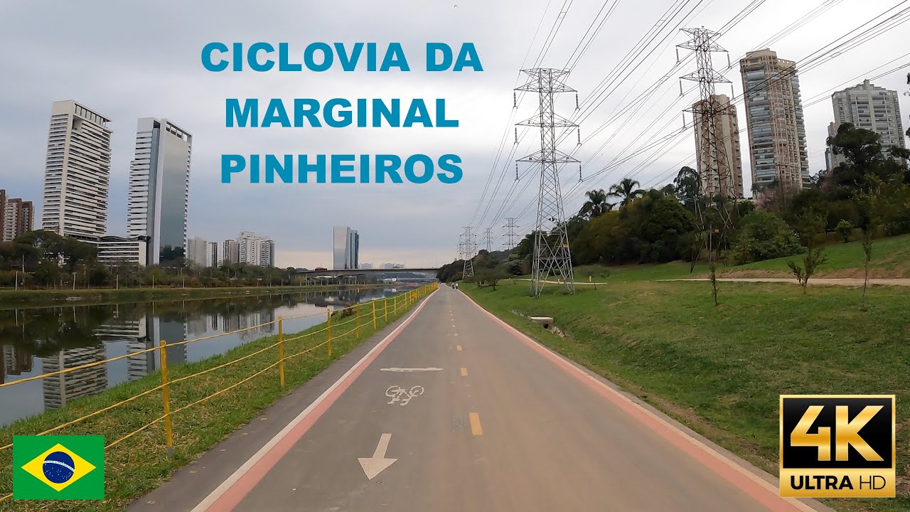 PARQUE BRUNO COVAS - COMO FICOU A NOVA CICLOVIA DA MARGINAL PINHEIROS ...