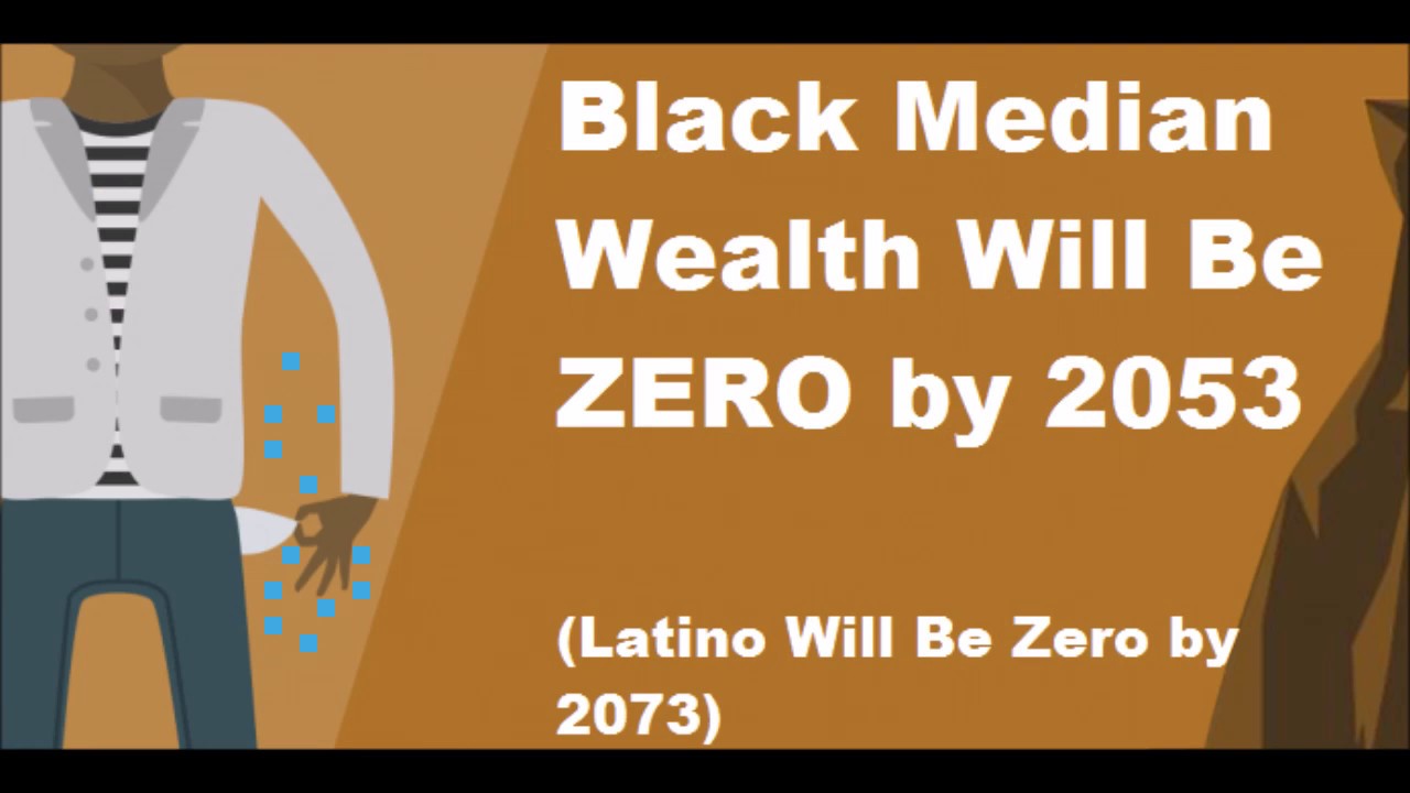 Black Median Wealth Will be Zero by 2053 (Latino will be Zero by 2073 ...