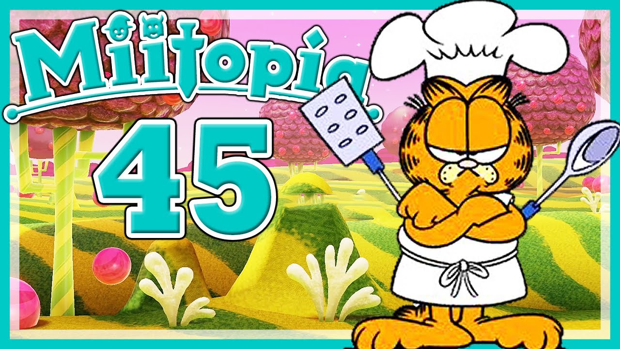 MIITOPIA [SWITCH REMASTER] # 45 ⚔️ Kunst-Koch Garfield begleitet uns ...