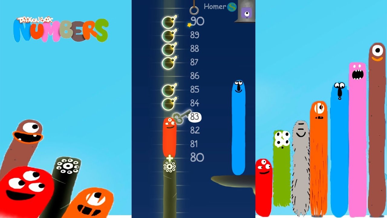 Guess the numbers #7 - DragonBox: Numbers - Ladder. 13+ - YouTube