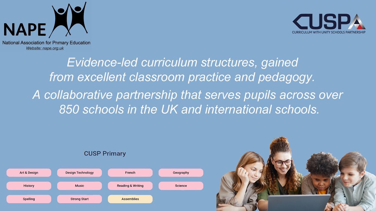 Curriculum with Unity Schools Partnership (CUSP) - The Primary ...
