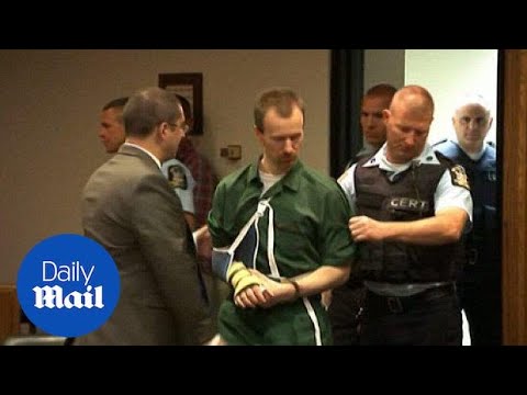 NY prison escapee David Sweat in court wearing sling - Daily Mail - YouTube