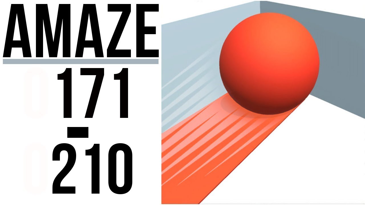 AMAZE! - Gameplay Walkthrough Part 8 - Levels 171-210 (iOS, Android ...