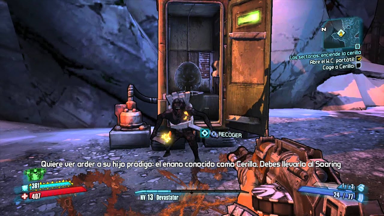 Borderlands 2 | Guía | Mision Secundaria | La llama eterna, Falsos ...