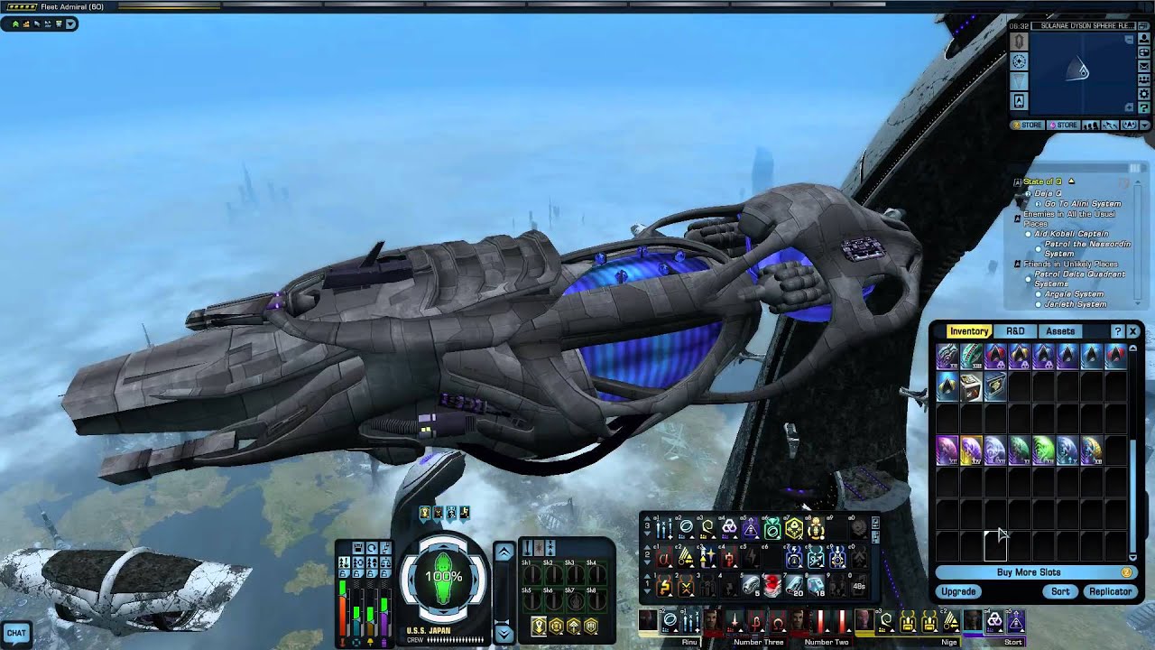 Star Trek Online - Benthan Assault Cruiser Pr0n - YouTube