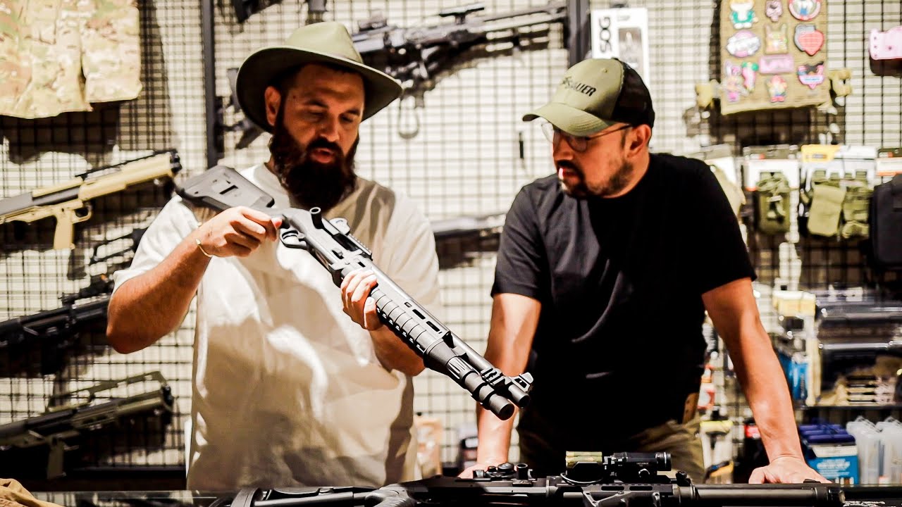 Beretta 1301 Tactical 12 Gauge Barut Arms Mod - YouTube