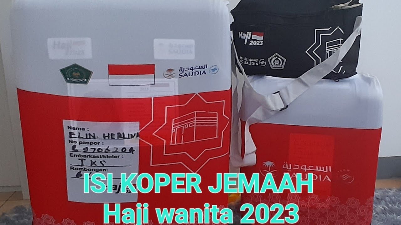 ISI KOPER HAJI WANITA 2023#haji #hajj#haji2023 #mekah#madinah #mabrur# ...