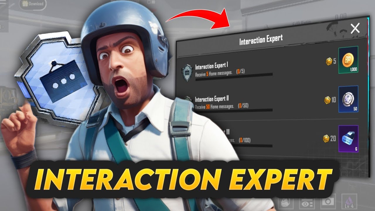 HOW TO COMPLETE INTERACTION EXPERT ACHIEVEMENT IN BGMI - YouTube