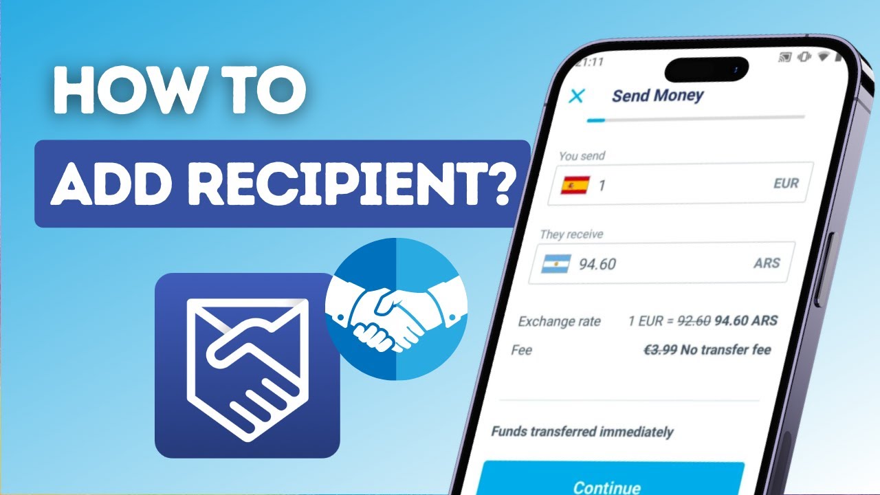 How to Add new Recipient on Remitly? - YouTube
