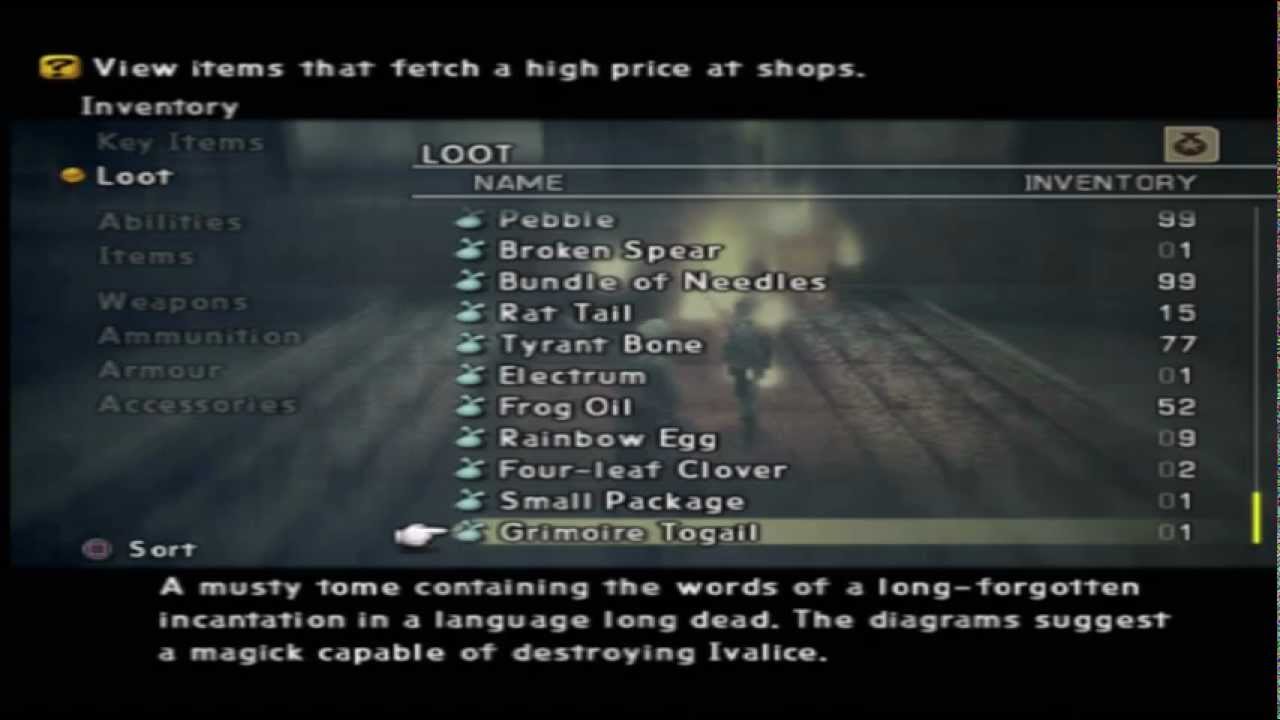 Final Fantasy XII [Inline Perfect Game, Phase 3] Grimoire Togail and ...