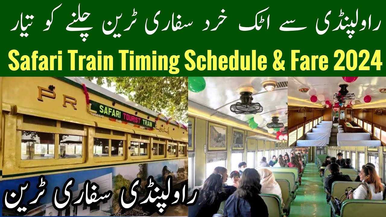 Rawalpindi To Attock Khurd Safari Train Schedule & Time Table, Pakistan ...