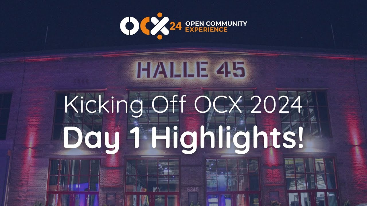 🥁 Don't miss the highlights from Day 1 at OCX 2024! - YouTube