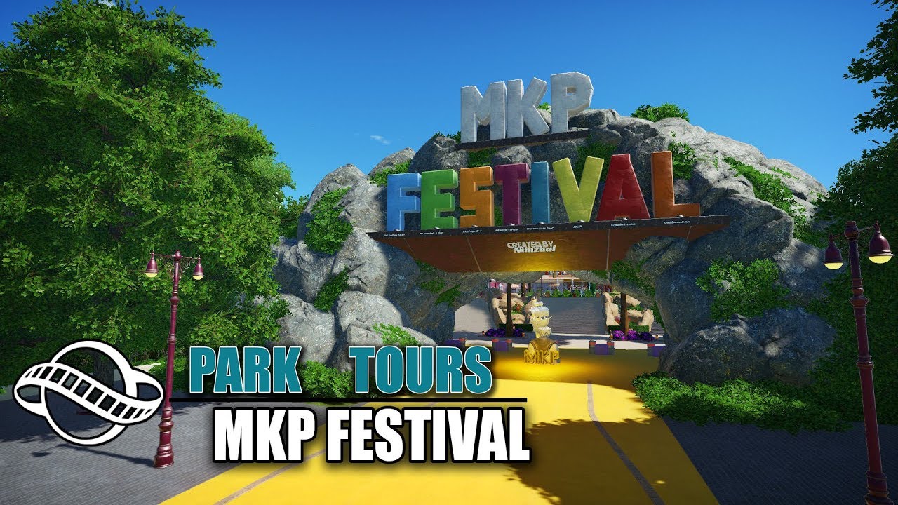 Planco Park Tours - MKP Festival - Planet Coaster - YouTube