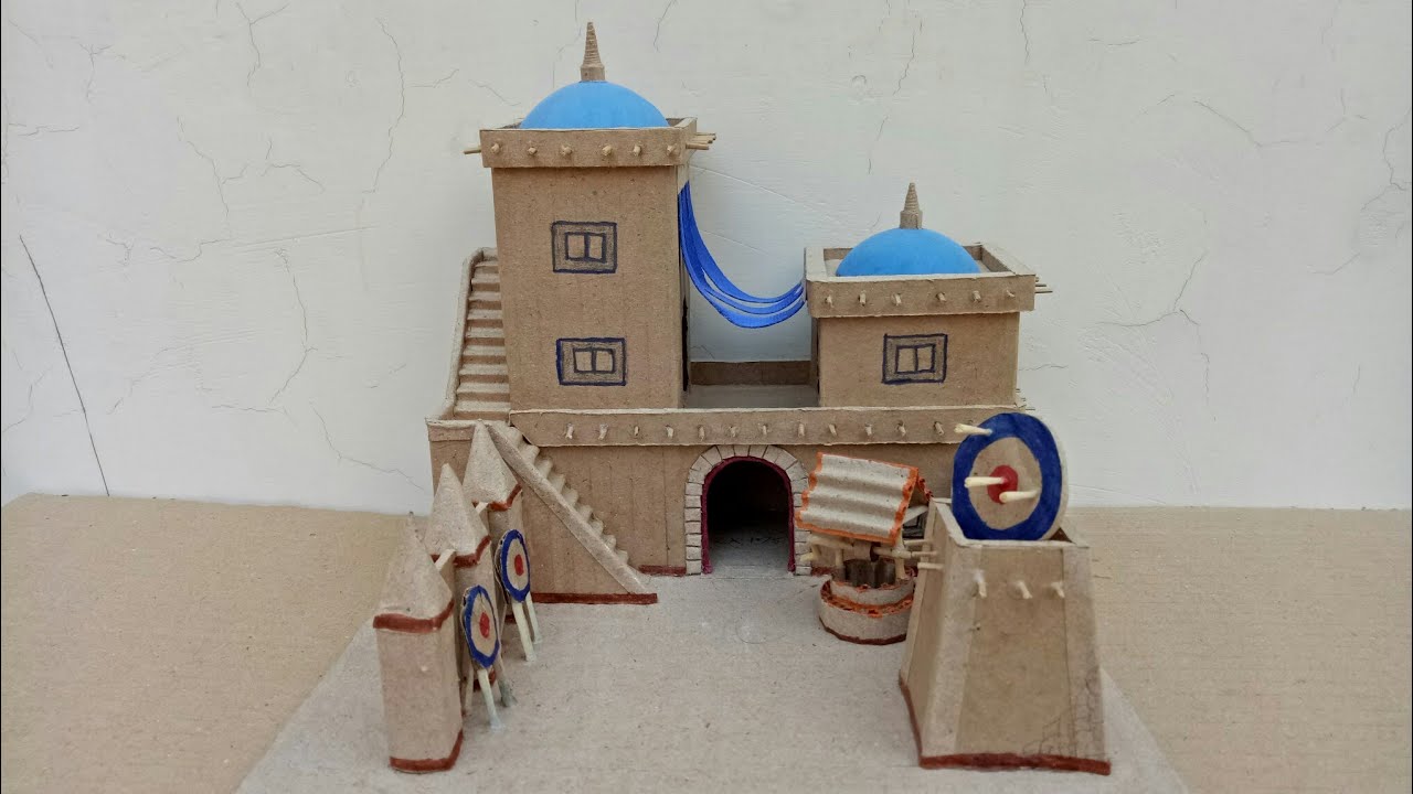 Make Cardboard Castle 🏰 - YouTube