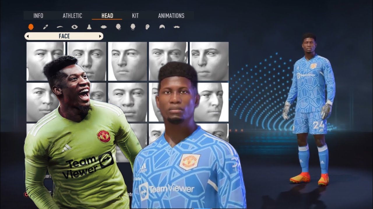 FIFA 23 | How To Create André Onana 🇨🇲 - YouTube