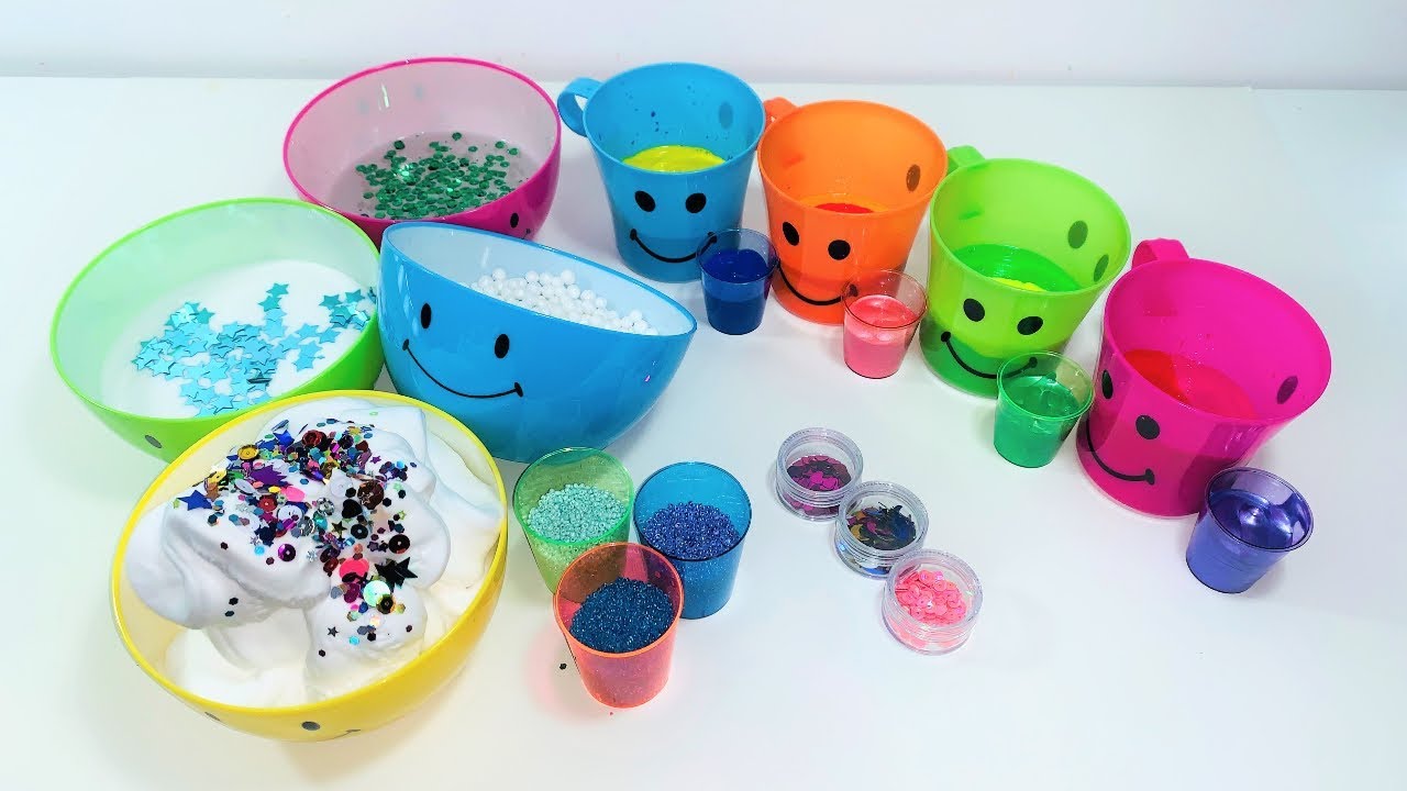 Tedy Tells...How to Make Metallic Smiley Slime | Creative Slime | Slime ...