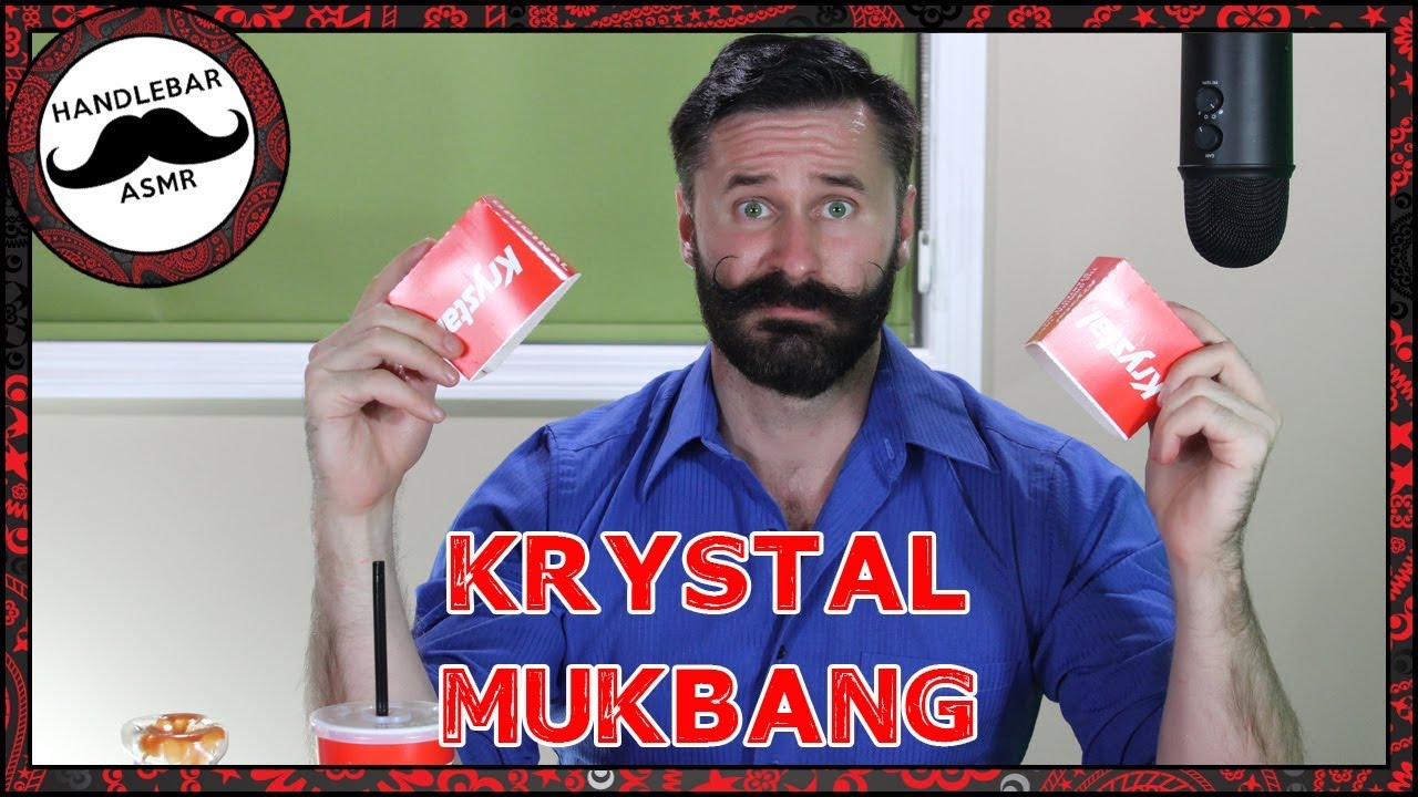 Handlebar ASMR Krystal Fast Food Mukbang - YouTube