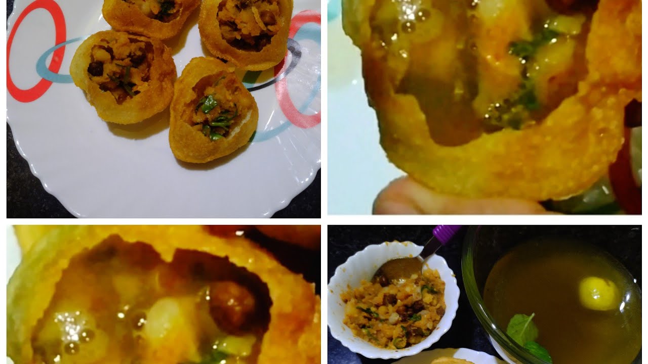 Phuchka Recipe/Kolkata's Most Popular Street Food /Panipuri, Golgappa ...