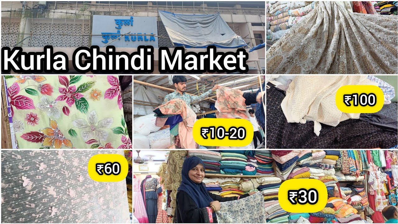 Kurla Chindi Market | Chindi Market Vlog | Best Cheap Chindi Market ...