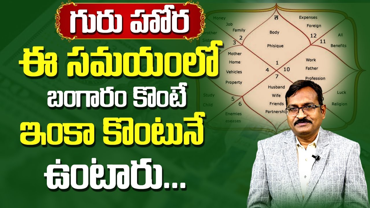Ways To Make Money Fast || Guru Hora | GOLD BUYING TIPS in Telugu ...