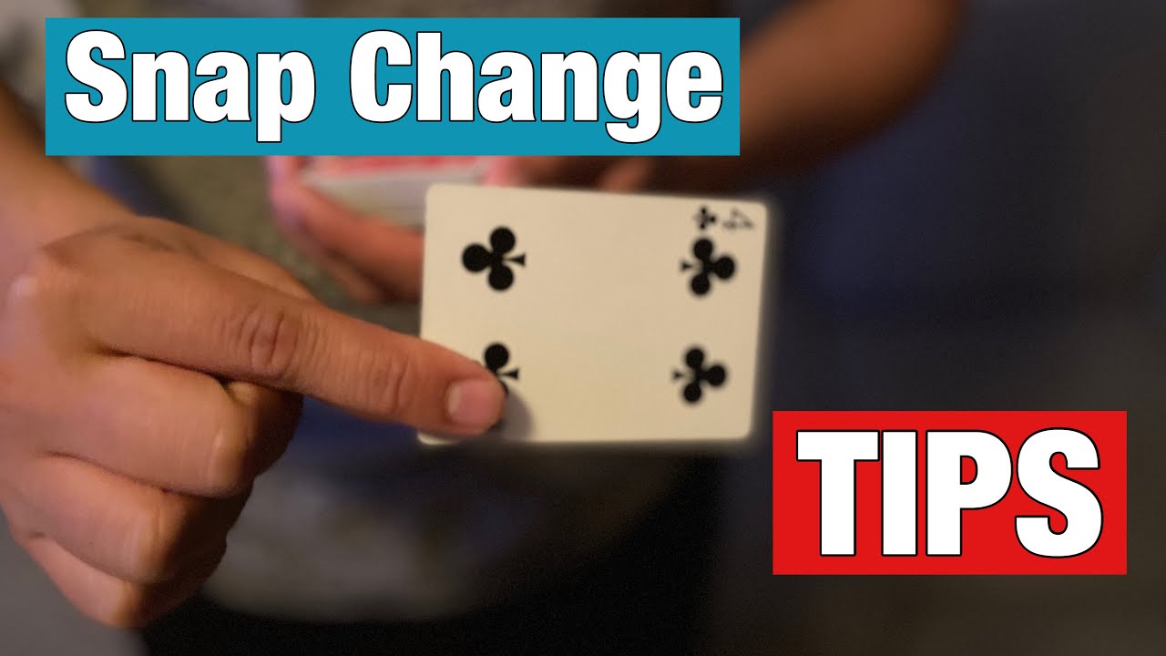 TIPS for Snap Change! - YouTube
