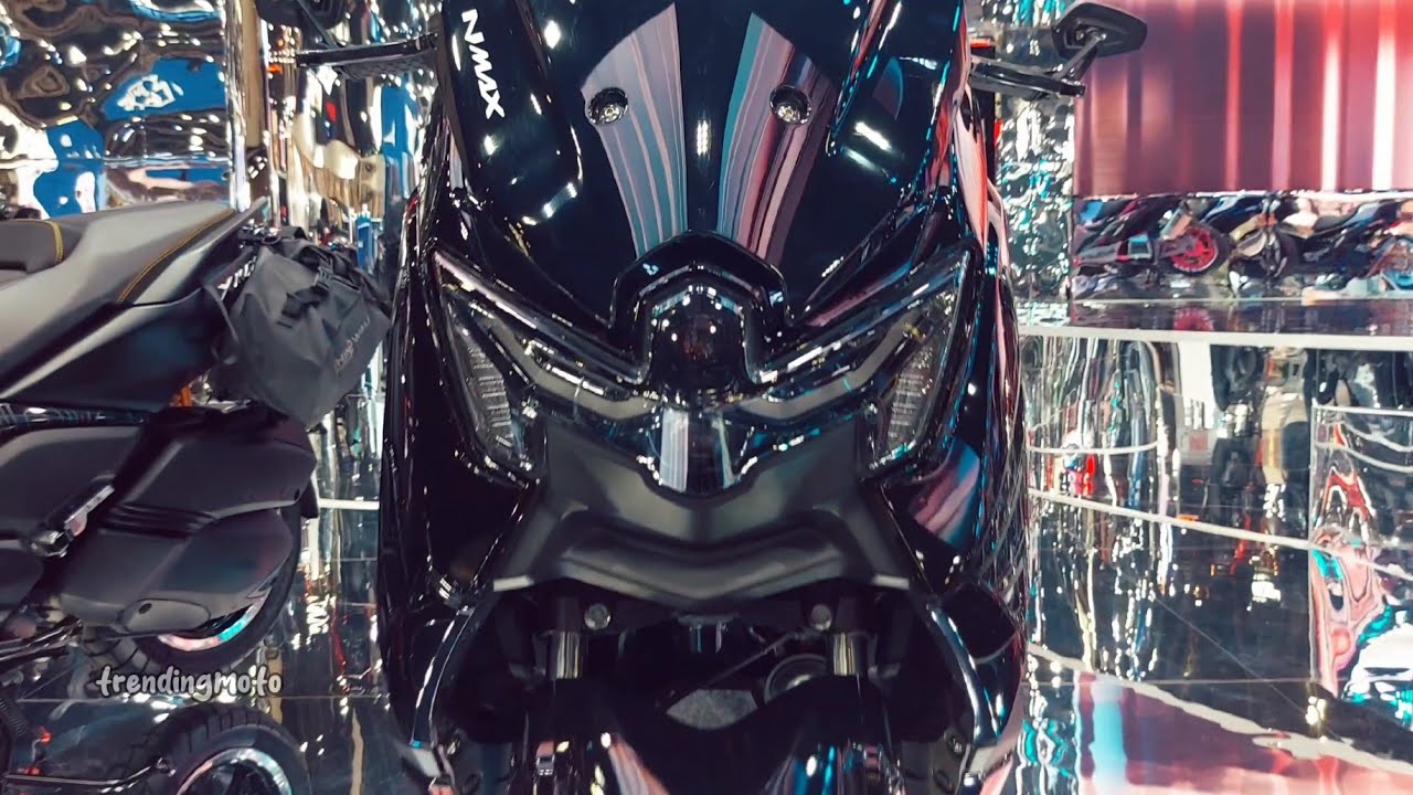 Glossy Black 2025 Yamaha NMAX 155 | The Ulimate Clean Look - YouTube