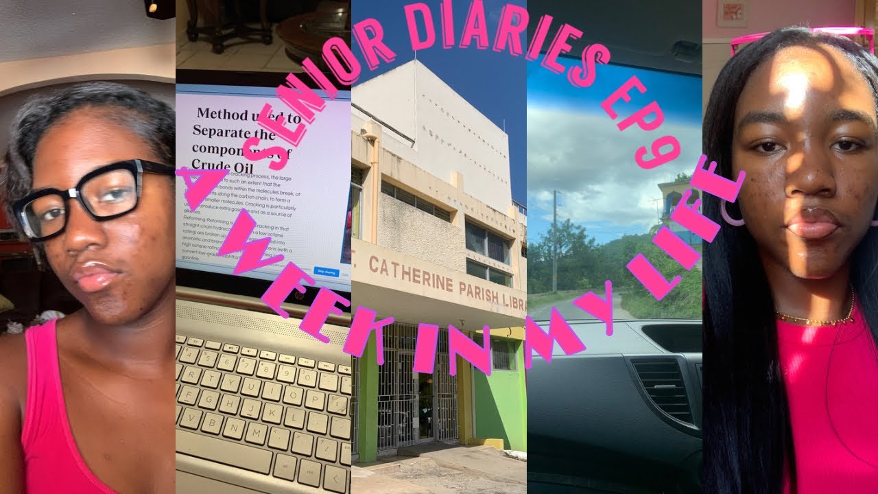 |Senior Diaries EP9| A Productive, Fun-ish Week In My Life (birthday ...