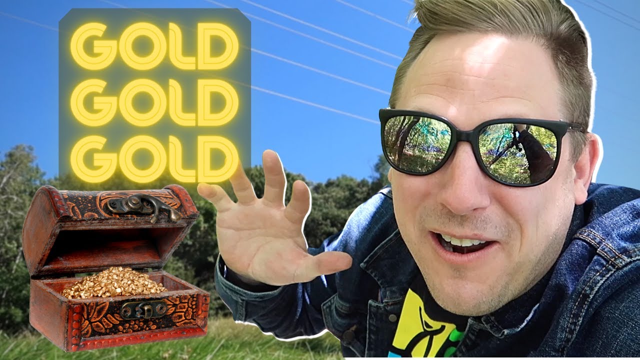 HUGE GEOCACHE TREASURE BOX FILLED WITH GOLD! - YouTube