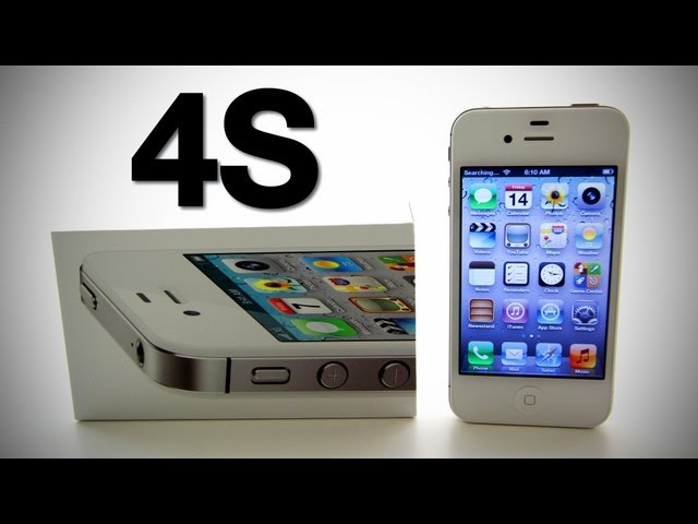 Iphone 4s White And Silver