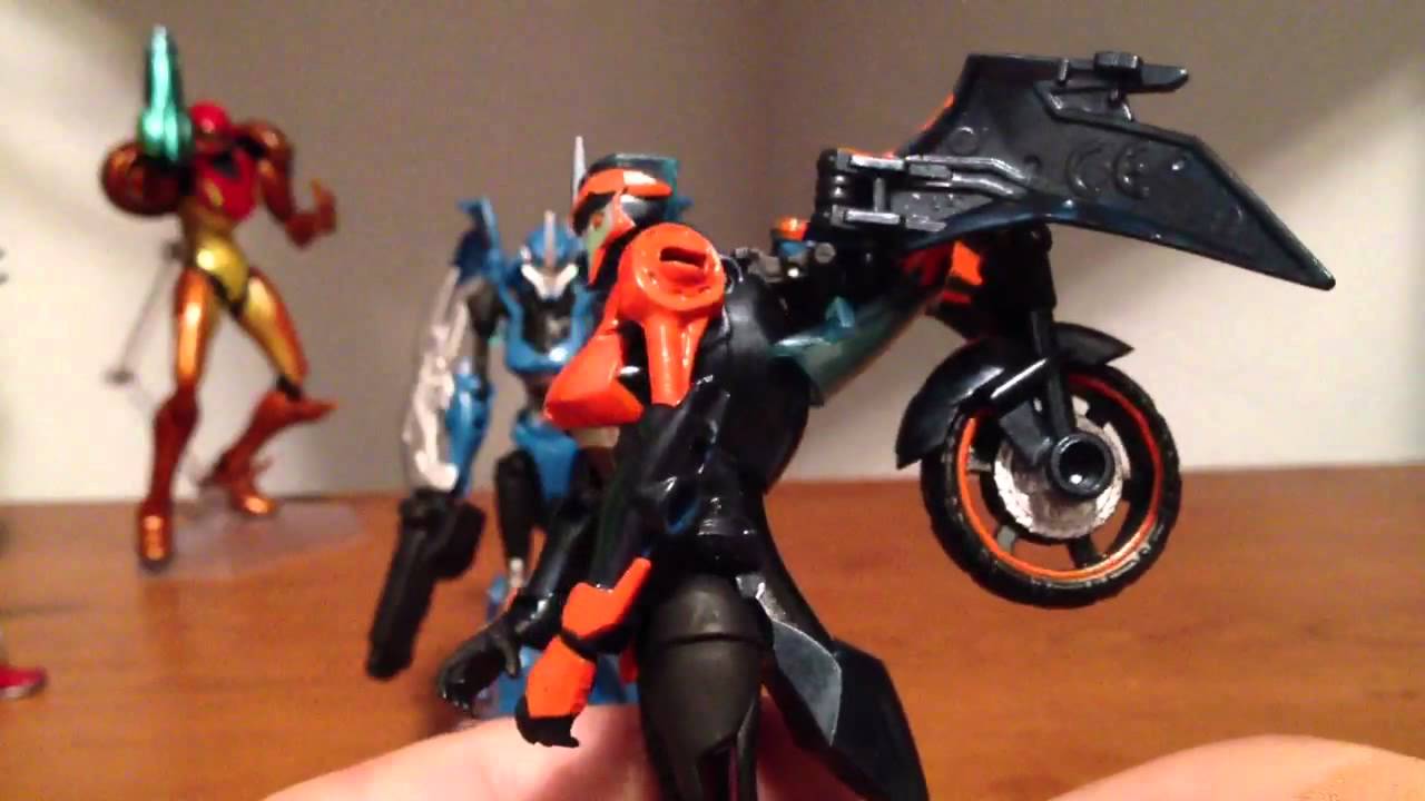 Custom transformers prime rid deluxe framewar - YouTube