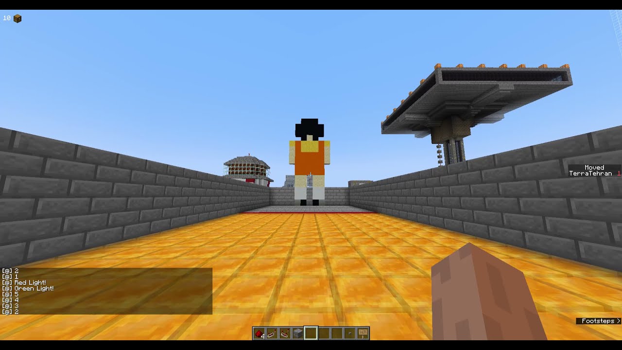 [Minecraft]Simple Red Light, Green Light Game - YouTube