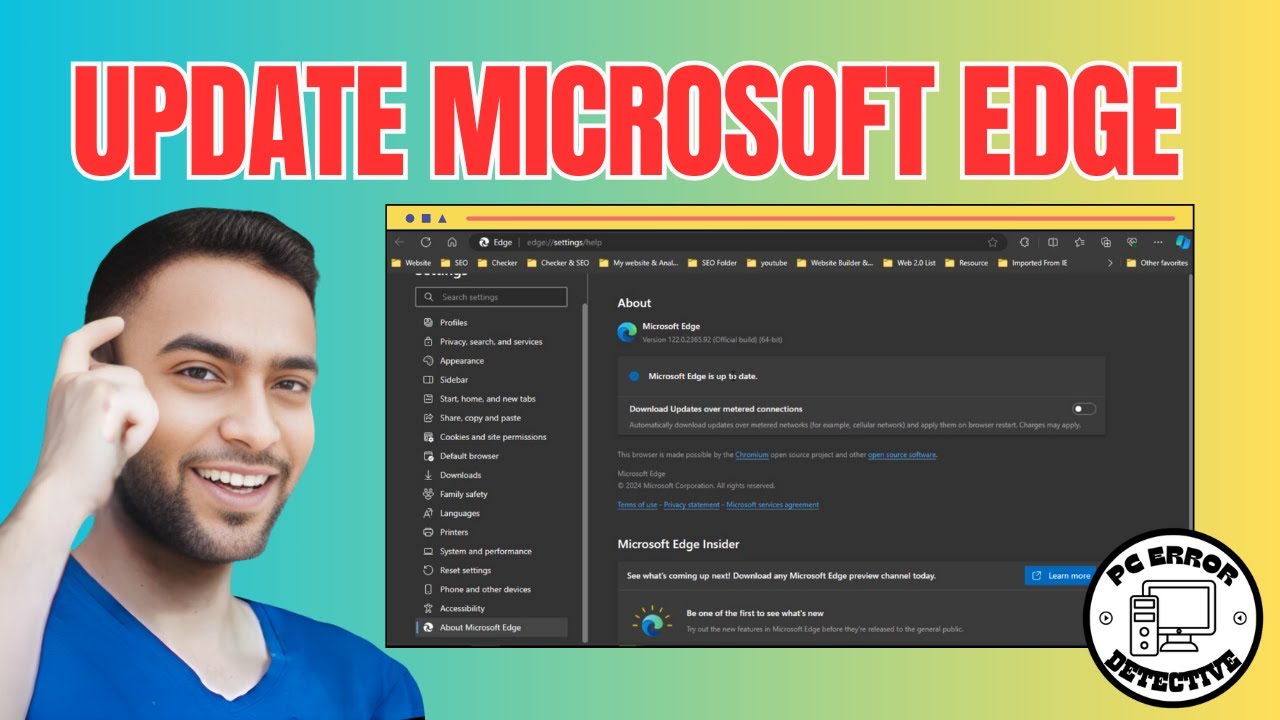 How to Update Microsoft Edge | Boost Your Browser's Performance - YouTube