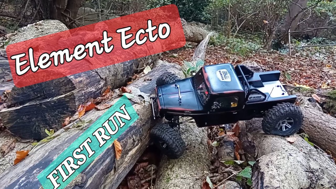 Element Ecto Maiden Run #rccar #rccrawler - YouTube