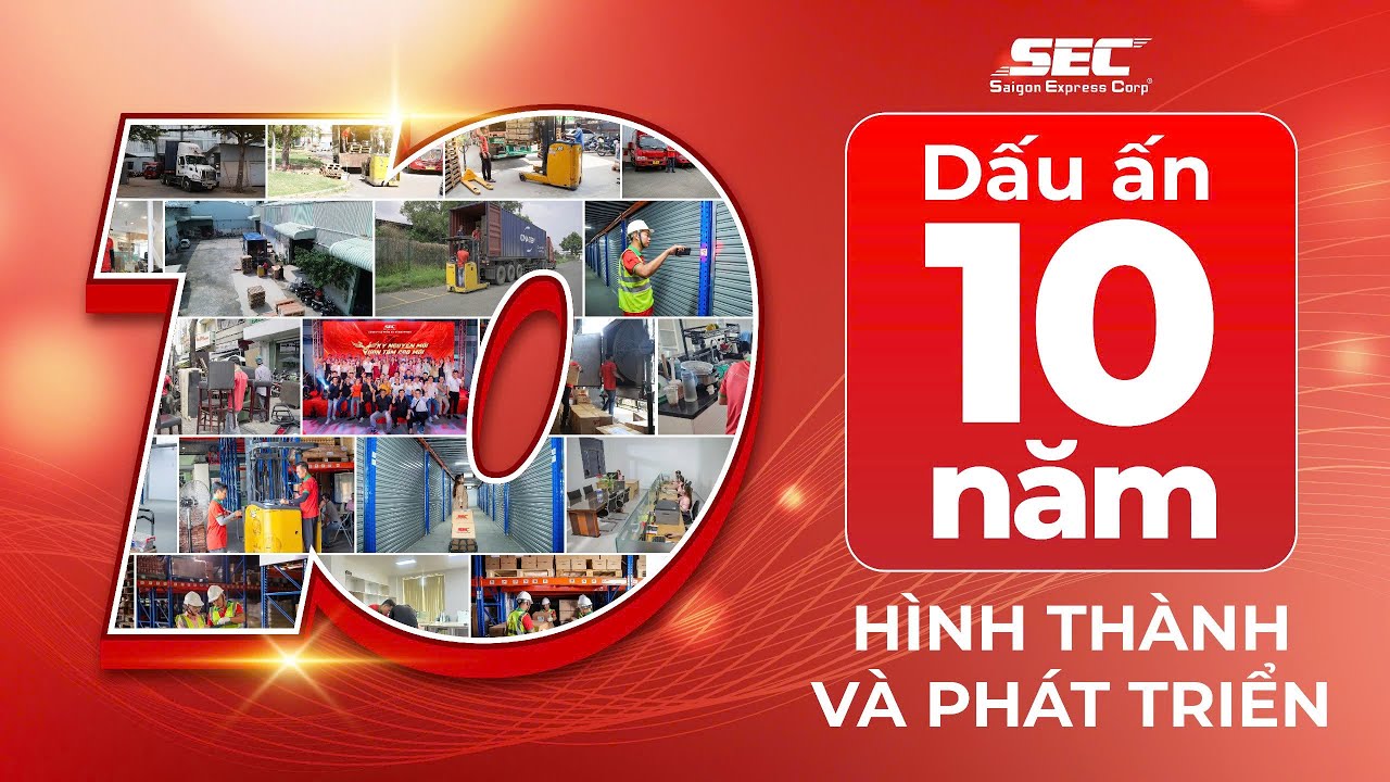 Hành trình 10 năm hình thành và phát triển | Saigon Express | Giải pháp ...