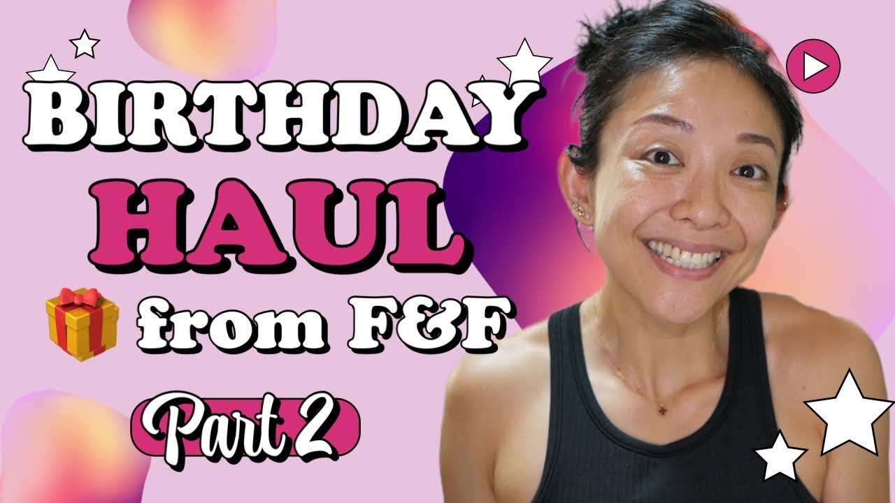 Birthday Haul Part 2 *Gifts from Friends & Family* | Kat L - YouTube