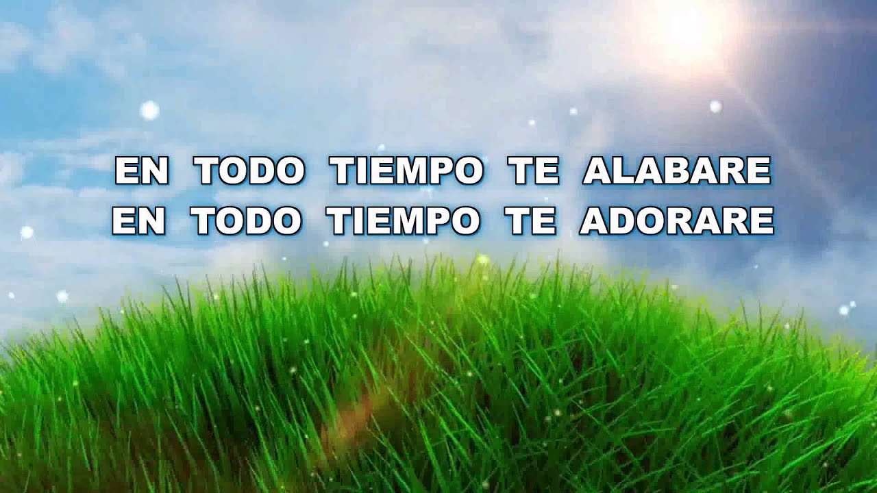 Te alabare Bueno es alabarte Danilo Montero pista karaoke - YouTube