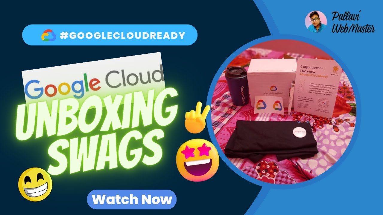 Google Cloud Facilitator Swag Unboxing 2022 |#googlecloudready # ...