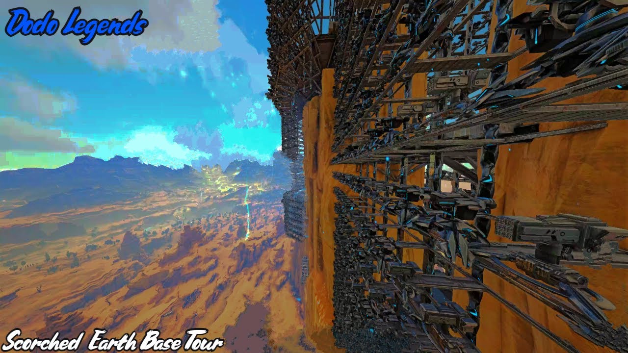 ARK - Fattest Central & Pillar Base Tour l Dodo Legends l - 4K ...