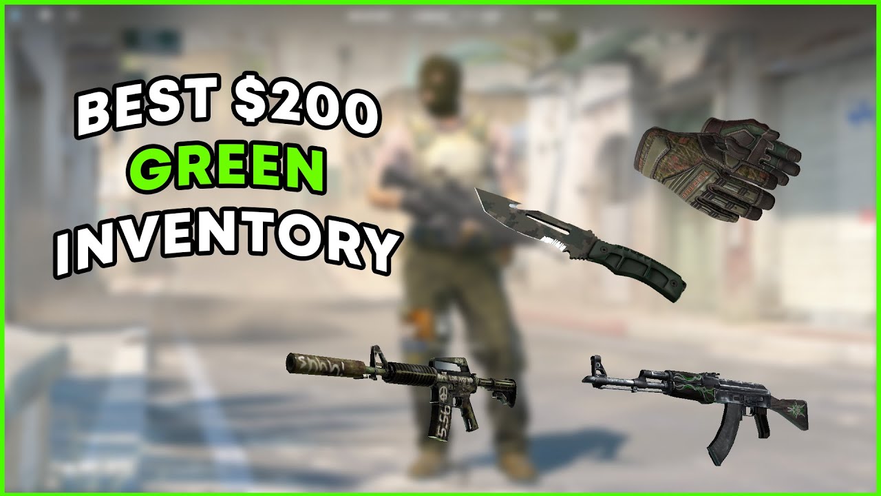 BEST BUDGET GREEN LOADOUT FOR CS2 IN 2023! - YouTube