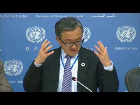 Liu Zhenmin (DESA) - Press Conference (7 November 2017) - YouTube