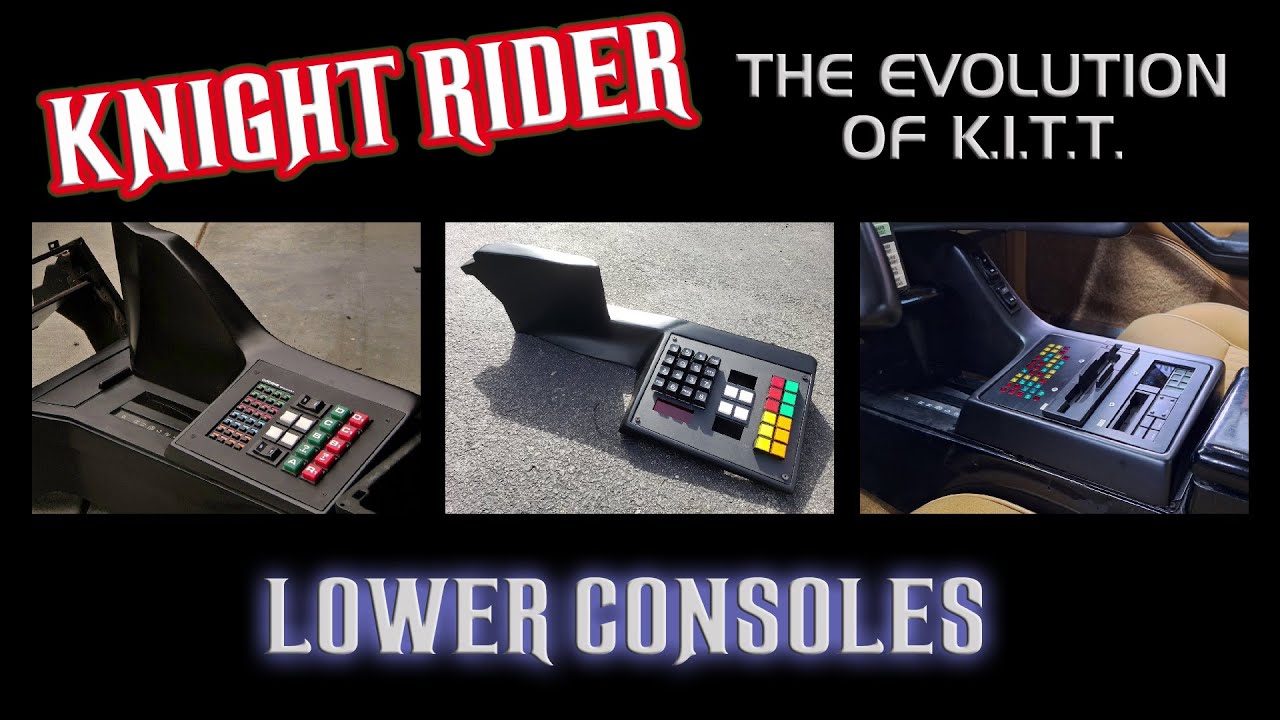 Knight Rider Guide to KITT's Evolution: The Lower Console (Ep. 1) Do ...