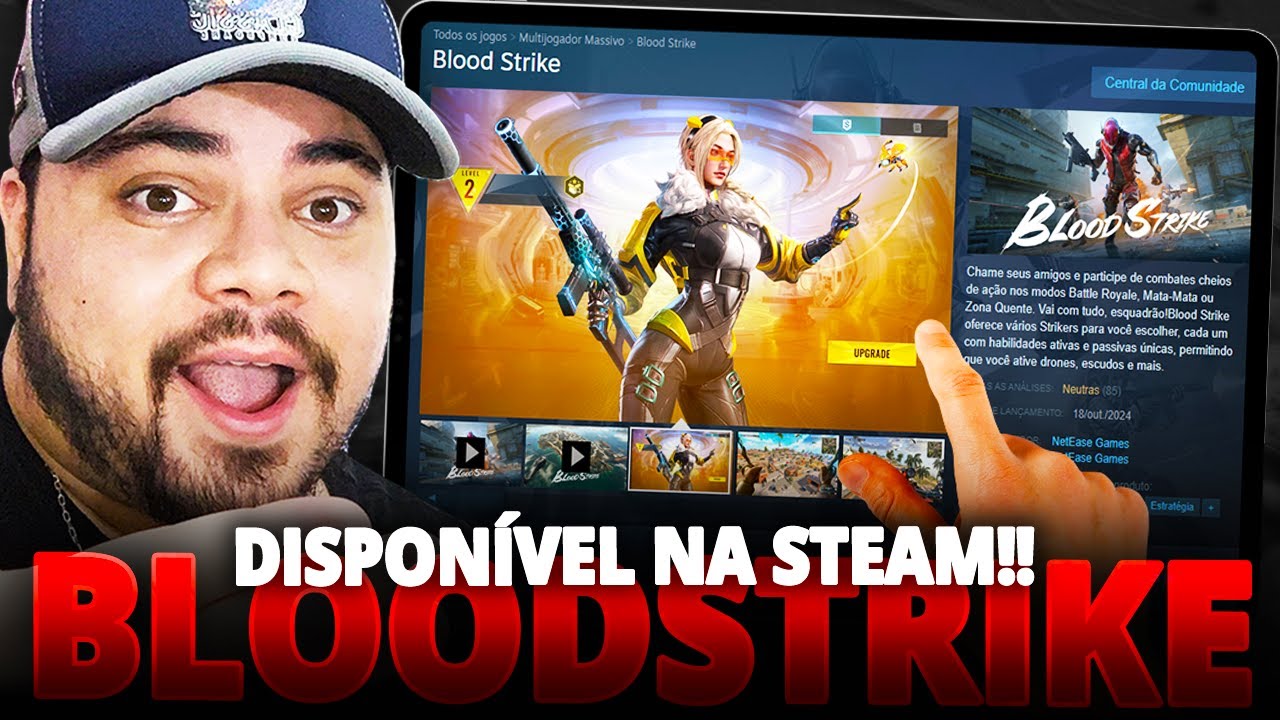 Por que BLOOD STRIKE na STEAM é MUITO BOM? - YouTube