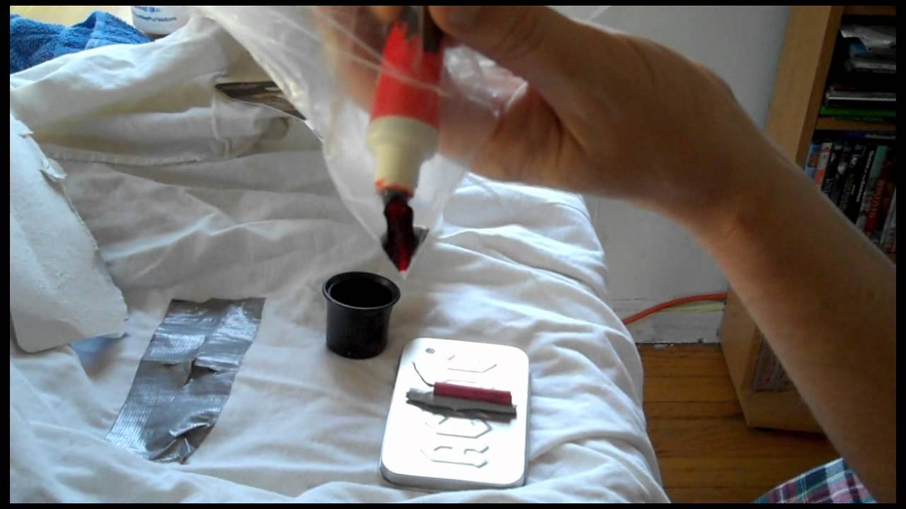 Blood Squib-Cheap and EASY - YouTube