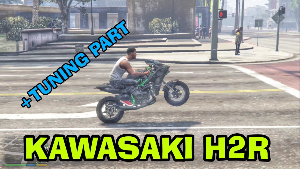 Tutorial Pasang Mod Kawasaki H2R GTA V PC - YouTube