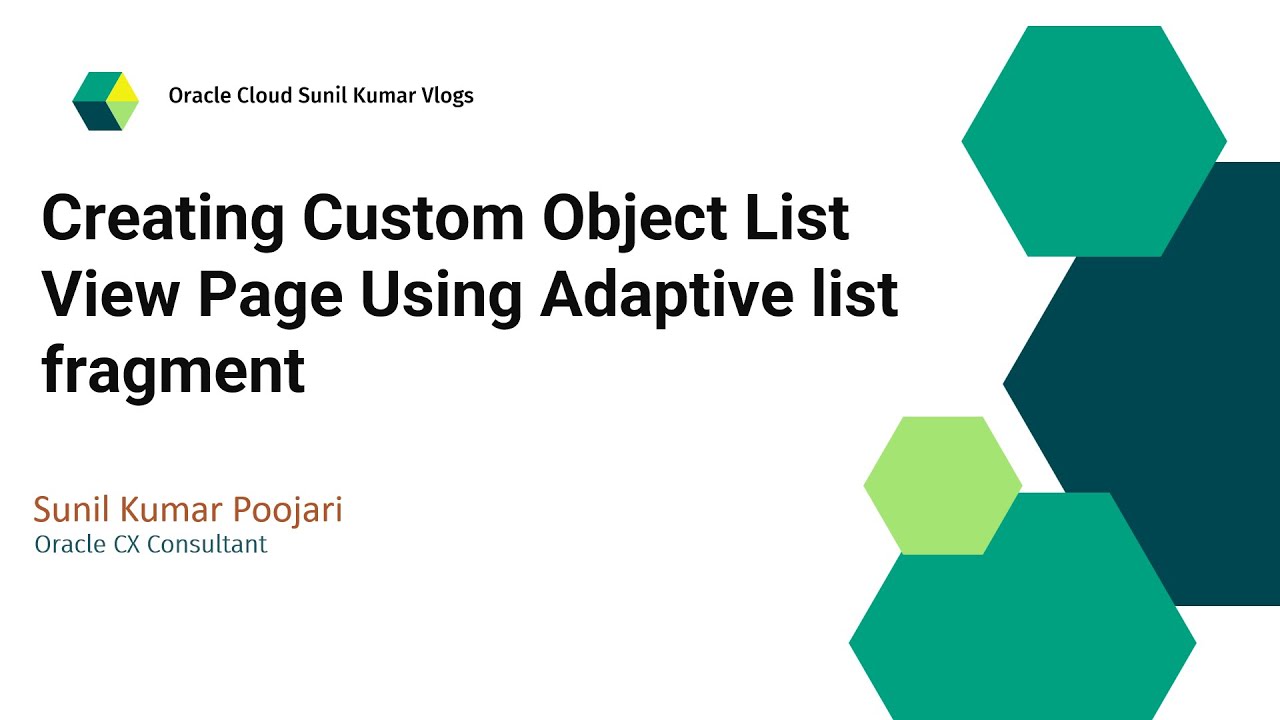 Creating Custom Object List View Page Using Adaptive List Fragment creating-custom-object-list-view-page-using-adaptive-list-fragment